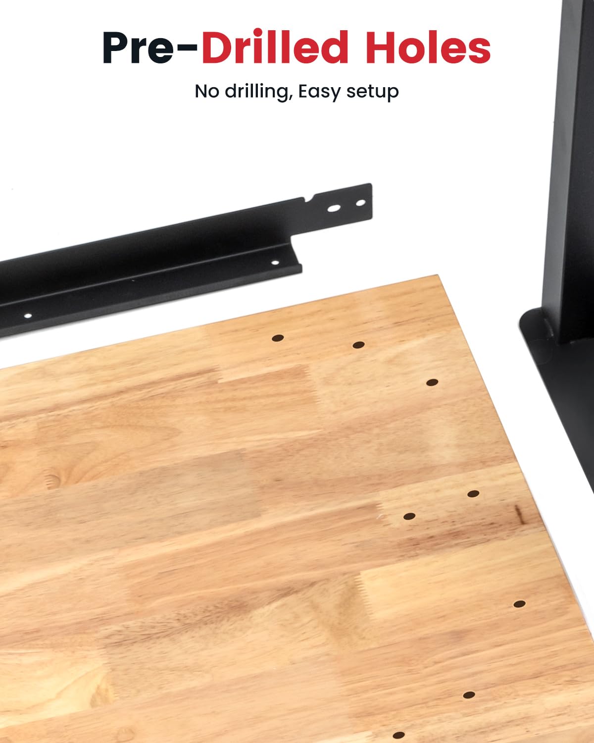 ENJOYWOOD Work Bench 42.5 Inch Workbench for Garage Tabletop Work Tabl